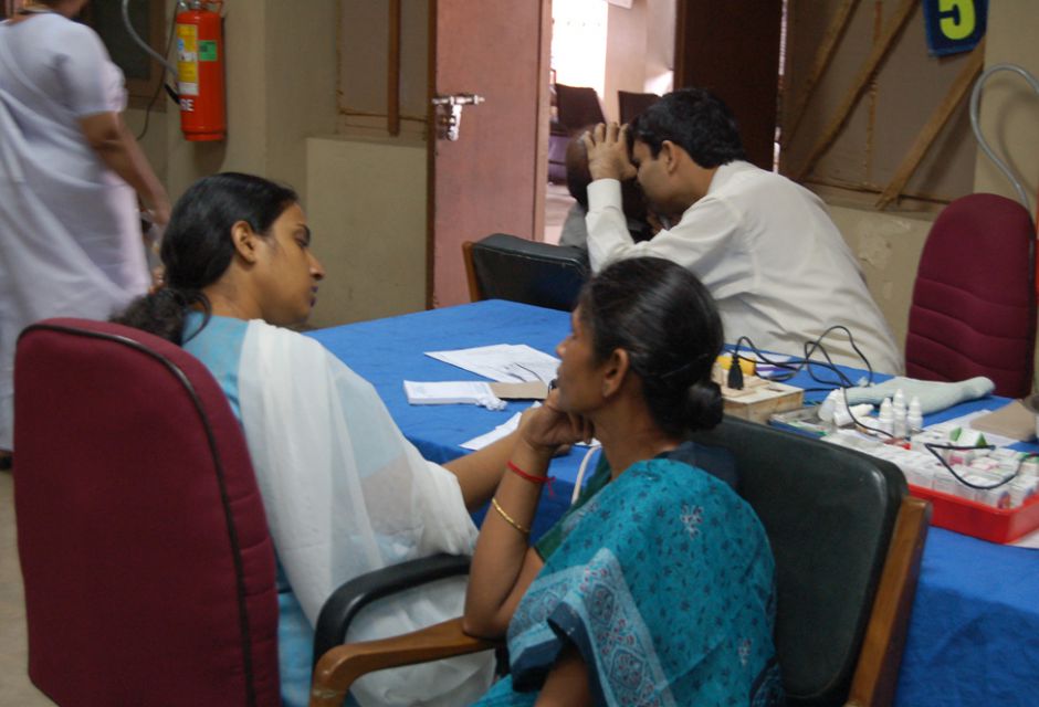 Camp Preparation and Refraction Cubicle Arrangement
